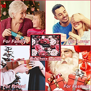 Cloudecor 15Pcs Artificial Roses Velet Real Touch Single Stem Fake Roses Silk Realistic Bouquet Flowers Arrangements Home Office Garden Grave Party Wedding Decoration(Pure White-15p, Blossom Roses)