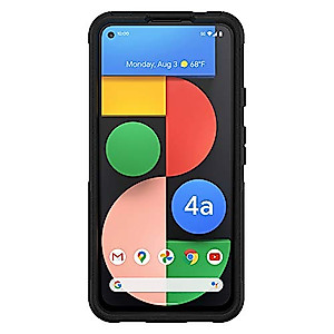 OtterBox COMMUTER SERIES Case for Google Pixel 4a 5G (5G ONLY, not compatible with 1st gen Pixel 4a) - BLACK