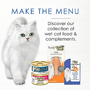 Purina Fancy Feast Limited Ingredient Wet Cat Food Complement Variety Pack, Broths Classic Collection (12) 1.4 oz. Pouches
