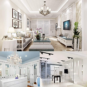 BOGAO E26 LED Bulb, 12W White 6000K LED Bulbs, 80-100 Watt Light Bulbs Equivalent, E26 Screw Base,1200 Lumens LED Lights （4 Pack White）