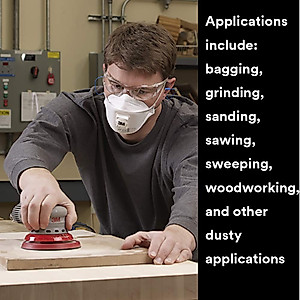 3M 58887719997169 Aura 9211PLUS Disposable N95 Respirators w/Cool Flow Valve (Pack of 10)