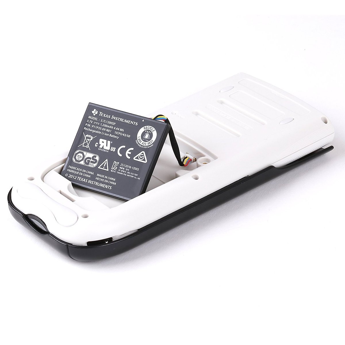 TEXAS INSTRUMENTS Rechargeable Battery for TI-84 C Silver Edition Graphing Calculator + USB Cable (Calculator not Included)