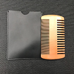Natural Wood Hair Brush Hair Comb For Men Beard Care Anti-Static Wooden Comb Brushing Hair Care Tools