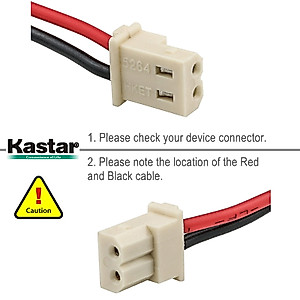 Kastar 1-Pack Battery Replacement for Baby Monitor IC4390A-J245805R J2457 J2458 M6163, Motorola MBP33XL MBP33XL-2 MBP33XL-3 MBP33XL-4 MBP33XLPU Video Baby Monitor Parent Unit