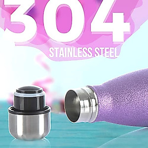 Onebttl Hedgehog Gifts for Women, Girls, Looking Sharp Water Bottle for Hedgehog Lover, 17 oz (500ml) Insulated Stainless Steel Bottle, Hedgehog Gifts for Girls, Gift Box Included