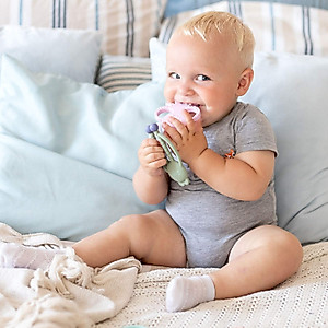 Baby Teething Toys by Sisilia | BPA Free Silicone Teething Toys for Babies | CPSIA Compliant Teething Toys | Octopus (Babyblue)