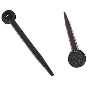 EcoBorder Black Recycled Rubber 4ft Lawn Edging (6pc Box)