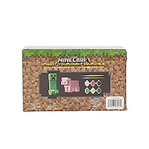 Innovative Designs Minecraft Paint Your Own Figurines Arts and Crafts Set for Boys and Girls
