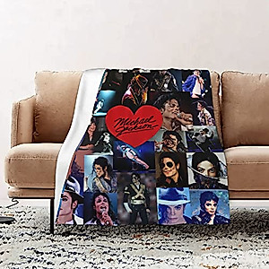 shuangying Throw Blanket Comfort Lightweigt Warmth Flannel Super Soft Cozy Blankets Birthday Gift.Sofa Bed. 60''x50''