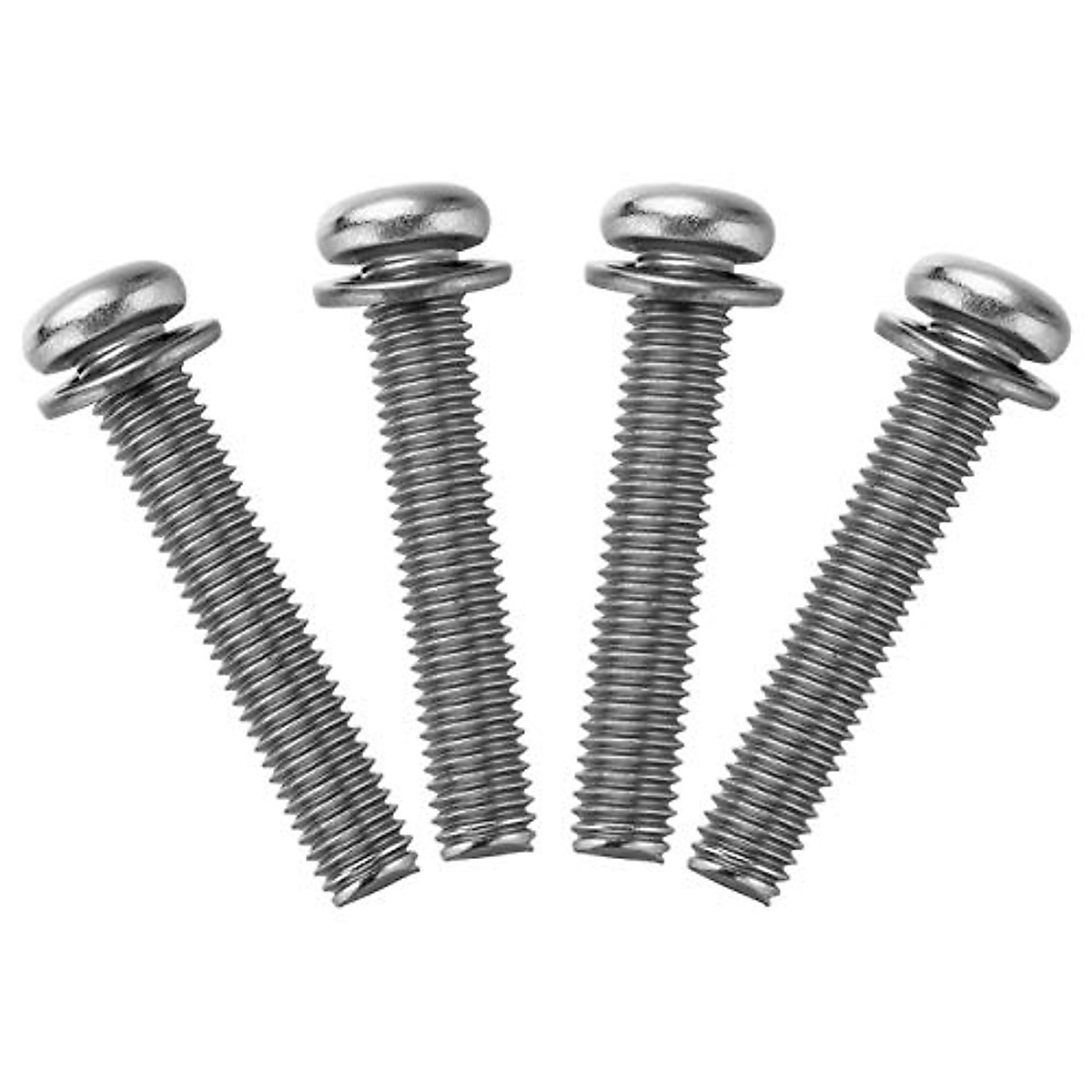Wall Mounting Screws Bolts for Samsung TV - M8 x 43mm with Thread Pitch 1.25mm, Solid Screw Bolt Hardware for Mounting Samsung TV, TV Mounting Bolts Work with Samsung 50” 55" 65" 75" 6, 7, 8 Series TV
