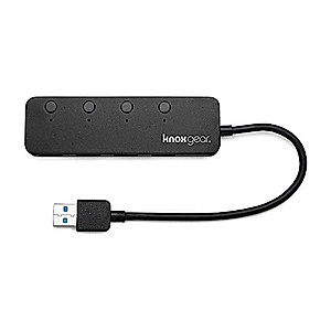Logitech C920S HD Pro Webcam with Privacy Shutter Bundle with 4-Port 3.0 USB Hub (2 Items)