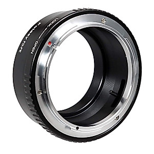 Fotasy Cannon FD Lens to E Mount Adapter, FD E Mount, FD Lens to E, Compatible with Sony Mirrorless a7 a7R a7s II III IV a9 a7c Alpha 1 a6600 a6500 a6400 a6300 a6100 a6000 a5100 a5000 a3500 ZV-E10