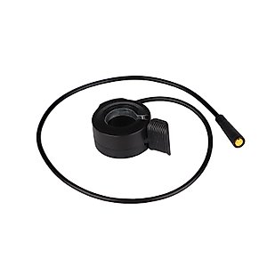 LGEGE Thumb Throttle for BAFANG Motor Kit - Finger Speed Accelerator Compatible with BAFANG Mid Drive Electric Bike, Waterproof 3PIN Female Plug for BBS01 BBS02 BBSHD Motor eBike