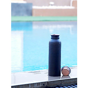 Staglife Copper Water Bottles for Drinking Water for Men Women - Pure Copper Water Bottle Drinking Jug - Copper Vessel Dispenser - 33 Ounces