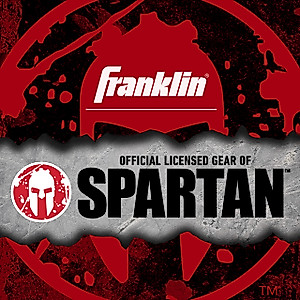 Franklin Sports 90544S75 Spartan Sunglasses 1417 Gry/RD, Gray/Red, One Size