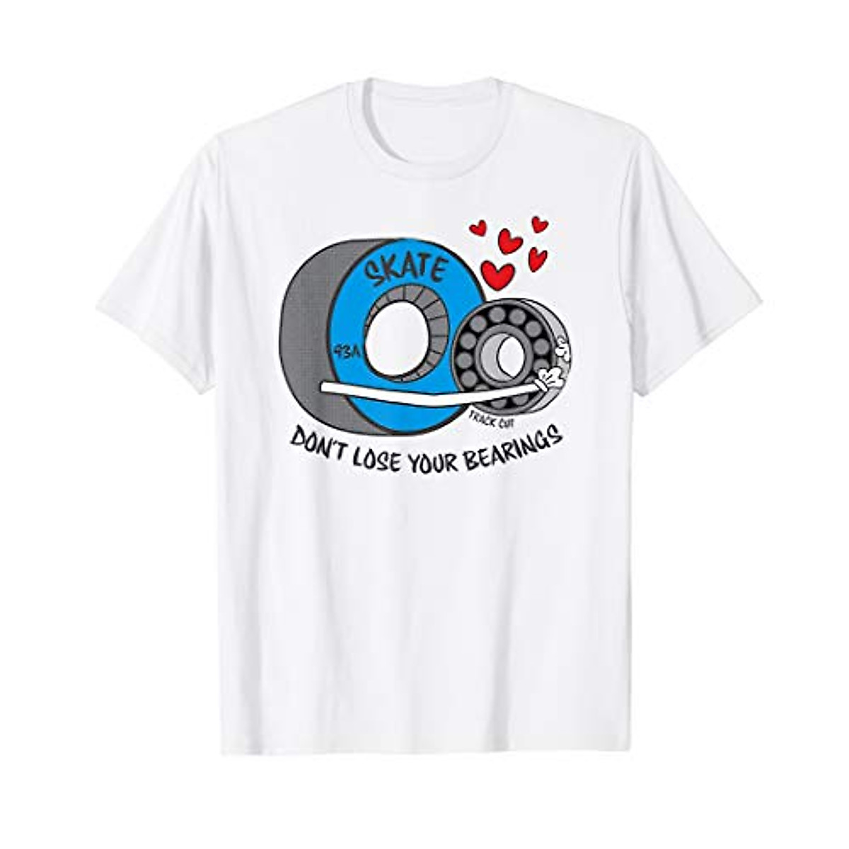 Roller Derby Don't Lose Your Bearings Funny Pun T-Shirt