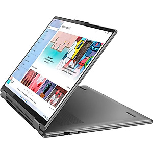 Lenovo 2022 Newest Yoga 7i 2-in-1 16" 2.5K Touch Premium Laptop | Intel Core i5-1240P | Backlit Keyboard | Fingerprint | Windows 11 | Gray| 8GB RAM | 256GB SSD (Renewed)