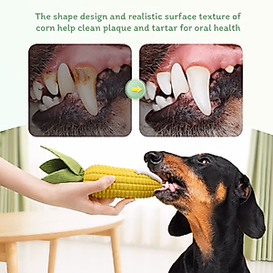 Squeaky Dog Toys for Aggressive Chewers, Indestructible Tough Dog Chew Toys for Small Medium Large Dogs, Interactive Dog Toys with Milk Flavor