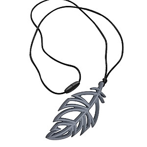 Chewing Necklace Made of Soft Silicone,Sensory Chew Necklaces for Adults Kids Boys and Girls - Pure Silicone,Daily Wear Chewable Necklace for Toddlers/Teenagers/Students,Oral Motor Chewy Tools