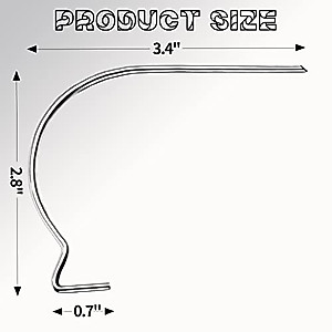 35 Pack Picture Hangers, BACUTHY Hercules Hooks for Hanging Photo Frame, Mirror and More - Wall Hangers Without Nails, Heavy Duty&Less Damage