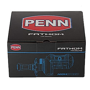 Penn Fathom Low Profile Reel Black Gold 9.2 oz