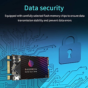 Gamerking SSD M.2 2242 512GB NGFF Internal Solid State Drive High Performance Hard Drive for Desktop Laptop SATA III 6Gb/s M2 SSD 480gb 500gb 512gb (512GB, M.2 2242)