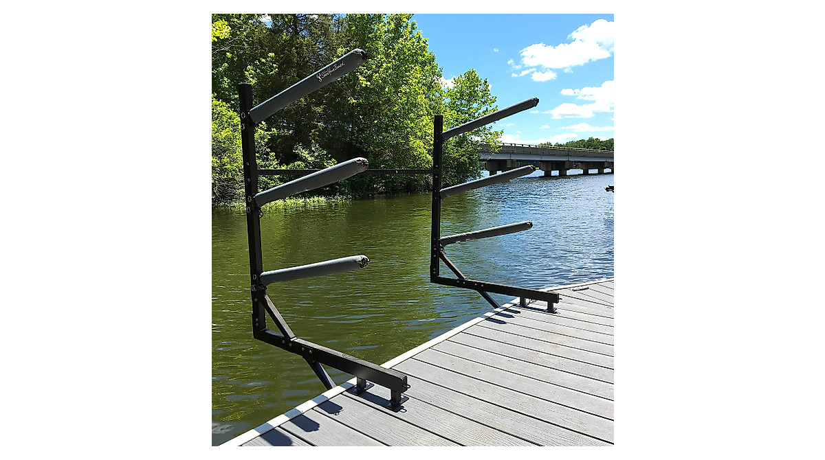 StoreYourBoard Kayak Dock Storage Rack - Heavy-Duty Waterside Mount