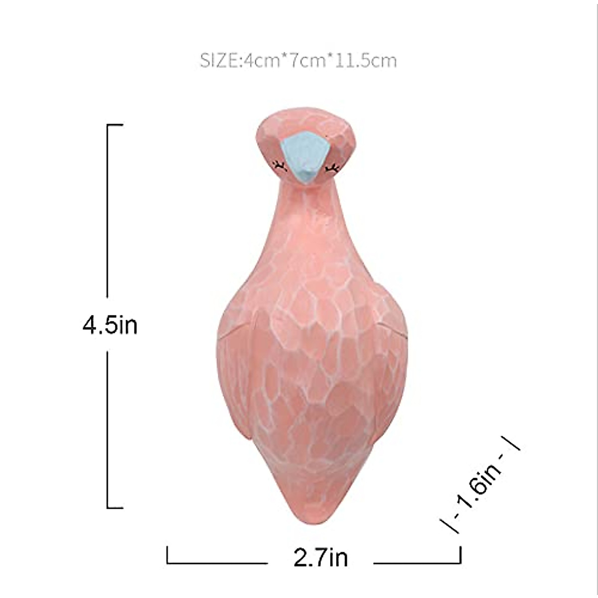 MIYING Decorative Wall Hooks, Home Wall Mounted Decoration Heavy Duty Single Cute Animal Hanger Coat Hooks for Keys, Towel, Bags, Hat, Jewelry, (Turkey)