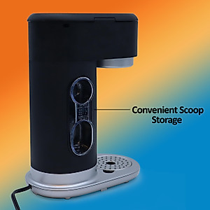 Mr. Coffee Iced Coffee Maker, Single Serve Hot and Cold Coffee Maker with 22 ounce Reusable Tumbler, Filter and Wholesalehome Cloth