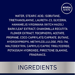 Nivea for Men Sensitive Shave Foam, 7 Ounce