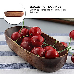Flatware Tray Wooden Pallet Cake Tray Snack Container Cookie Plate Entryway Bowl Snack Bowl Afternoon Tea Tray Dessert Plate Tableware Tray Paper Cup Light Brown Tableware 1pc