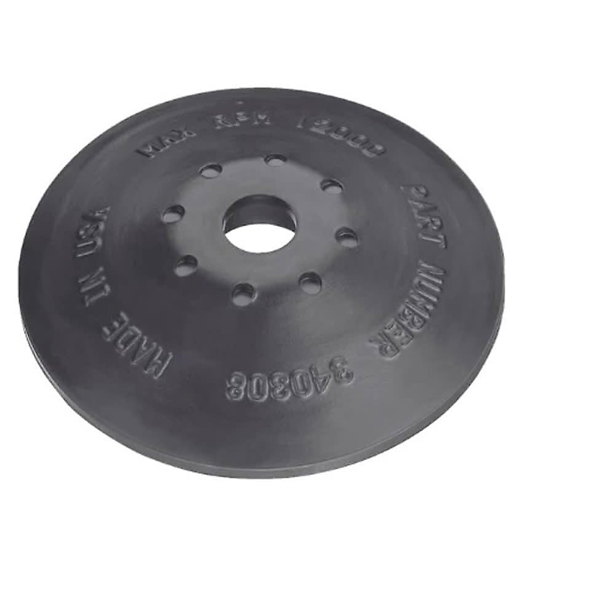 DEWALT DW4945 4-1/2-Inch Rubber Backing Pad with Locking Nut