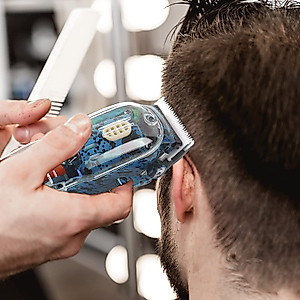 DIY Full Housing Combo, 5-Piece Set Full Housing Combo, Complete Clipper Cover for 5-Star Series Magic Clipper Cordless #8148, Designer Cordless #8591 (Blue)