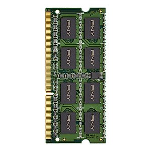 PNY Performance 8GB DDR3 1600MHz (PC3-12800) CL11 1.35V Notebook/Laptop (SODIMM) Memory - MN8GSD31600LV