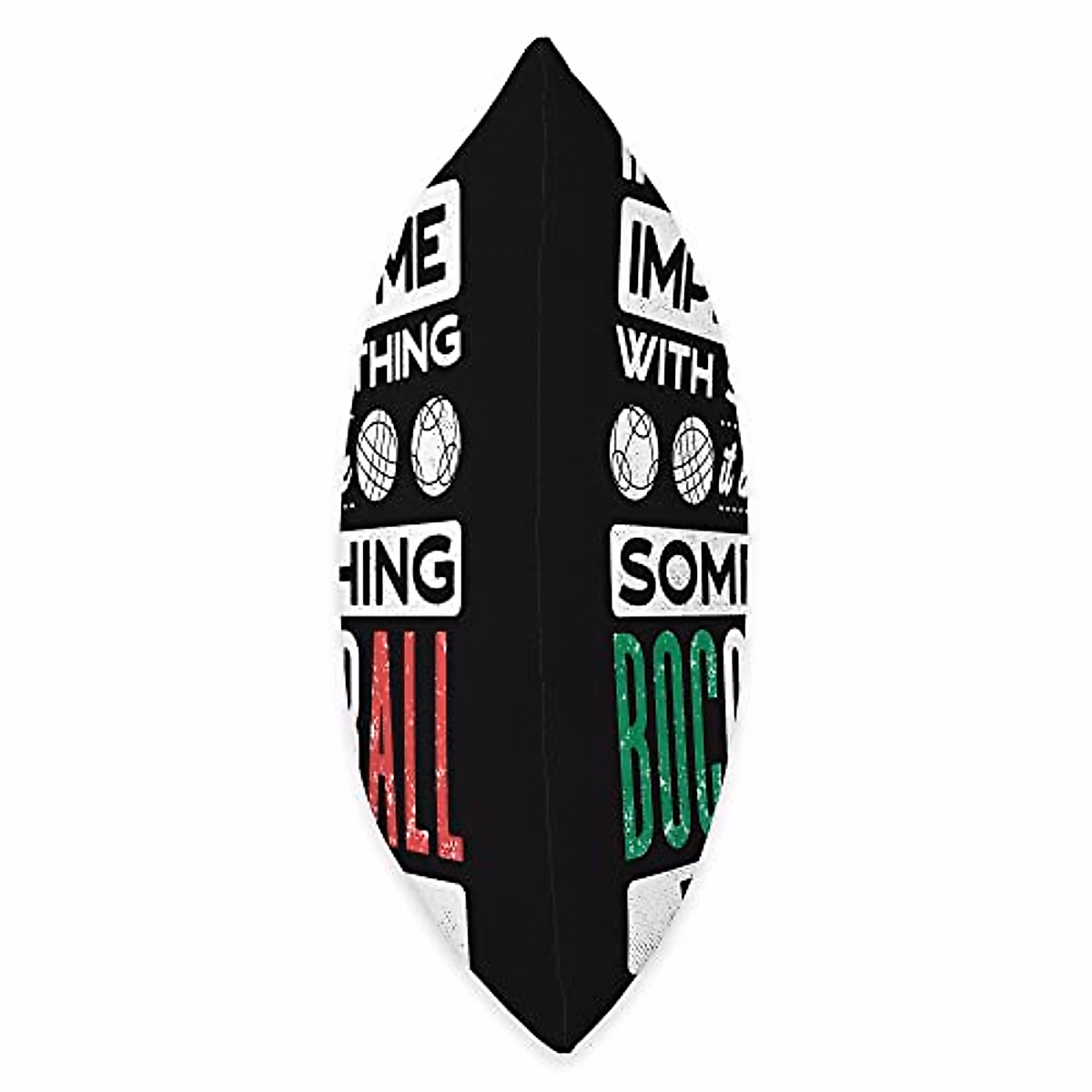 Boules - Lawn Bowls Bocce Ball Sports Designs Ball Player Boules Bowls Bocce Funny Throw Pillow, 16x16, Multicolor