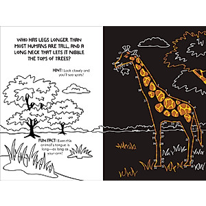 Dot-to-Dot Animals Scratch & Sketch (Trace-Along)