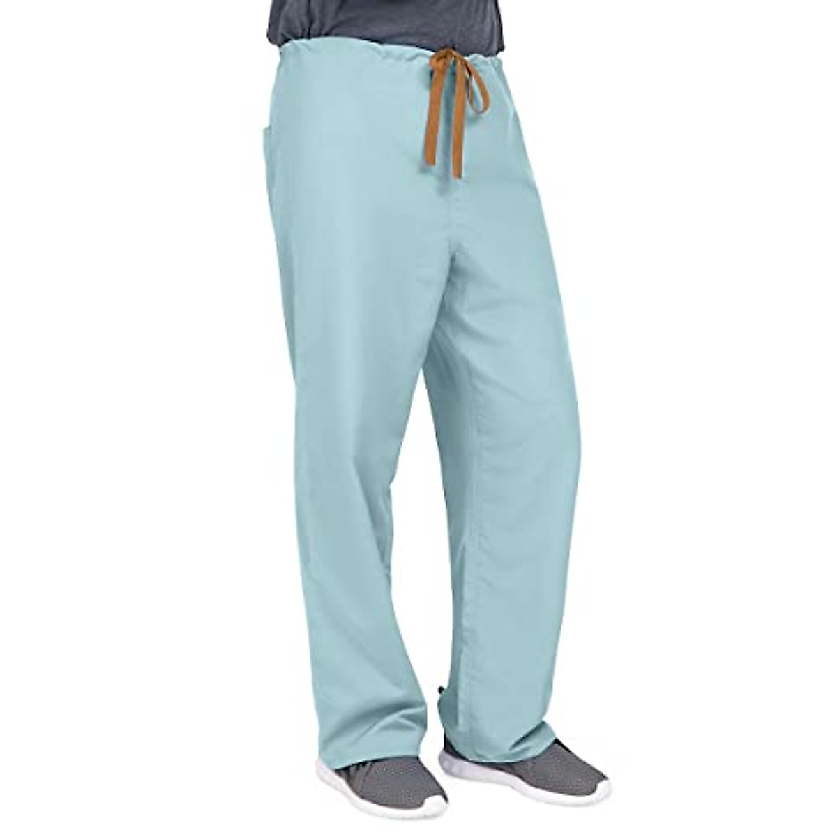 Medline PerforMAX Reversible Drawstring Scrub Pant, ANG-CC, Small, Misty Green