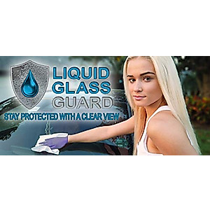 Liquid Glass Guard Rain Repellent and Windshield Protection - SiO2 Nano Technology (Two Pack-Year Treatment)