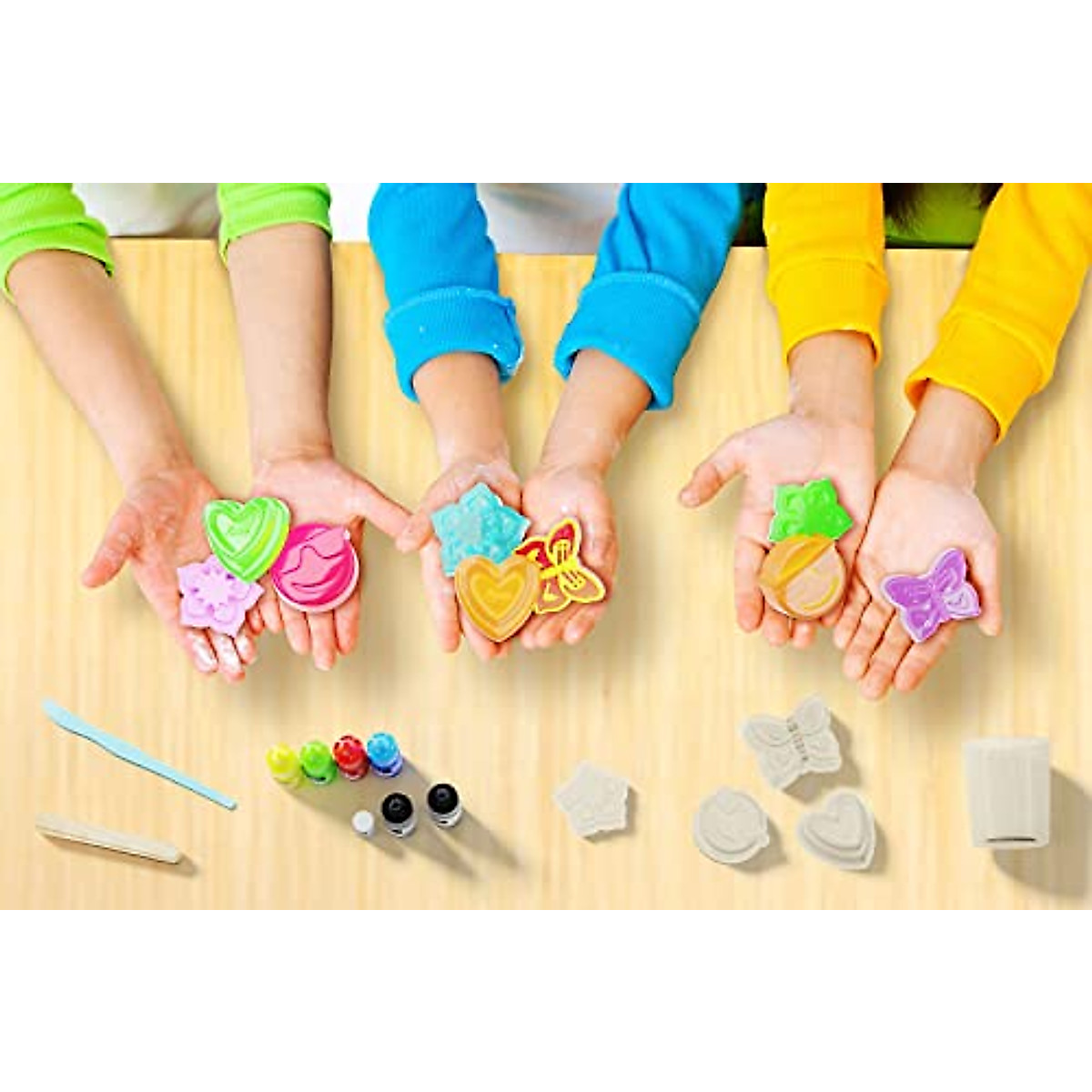 Dan&Darci Soap Making Kit for Kids - Crafts Science Toys - Birthday Gifts for Girls and Boys Age 6-12 Years Old Girl DIY Soap Kits - Best Educational Craft Activity Gift for 6-12 Year Old Kids