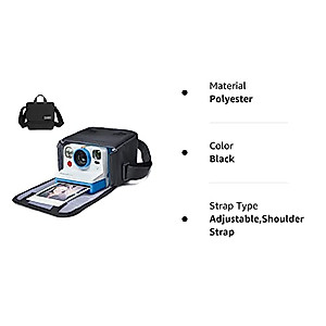 Cwatcun Carrying Camera Bag for Polaroid Box Camera,Camera Bag Case Compatible with Polaroid Originals OneStep+, Onestep 2, Now I-Type Instant, Polaroid 600 Film Camera.