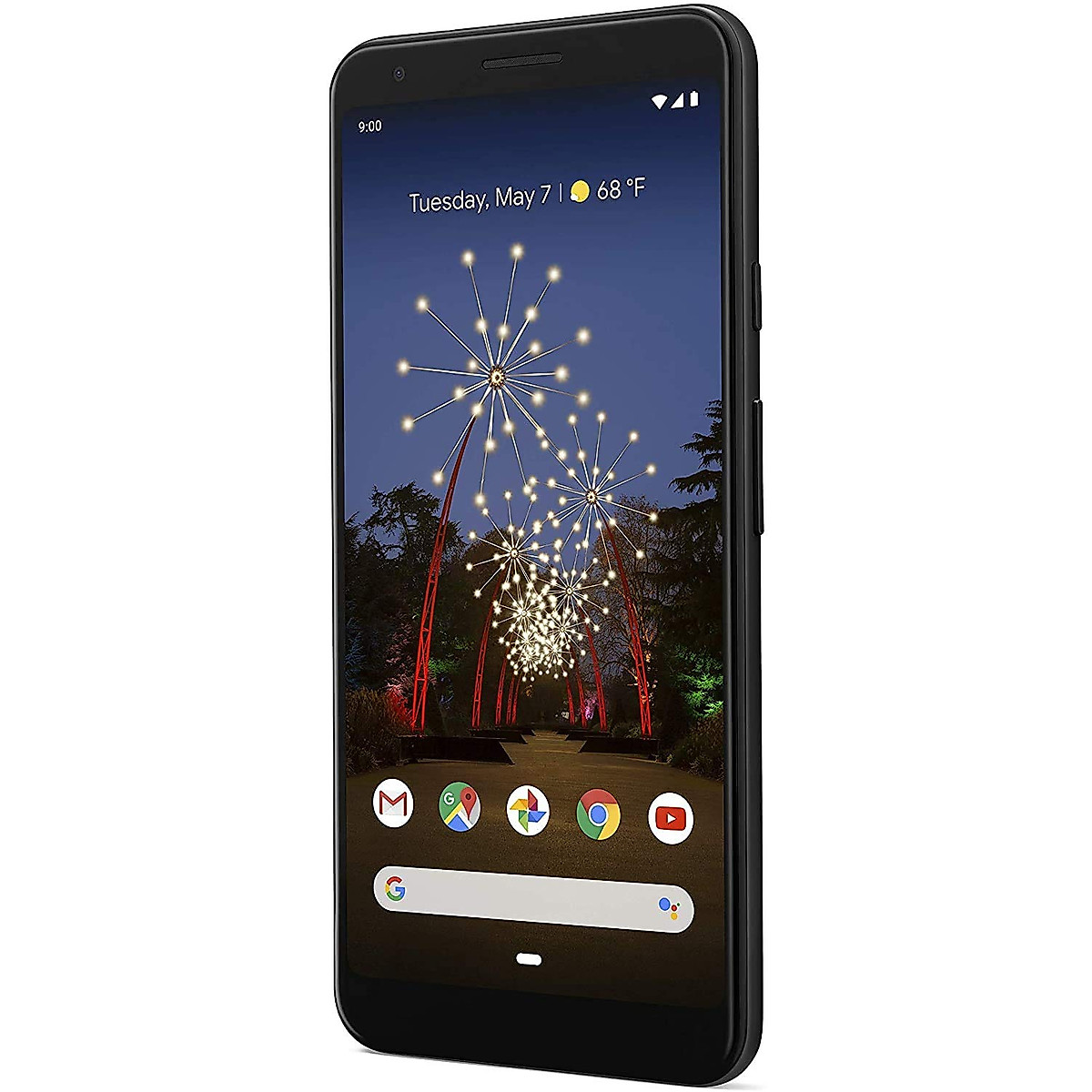 Google Pixel 3A XL (64GB, 4GB) 6.0" Display GSM/CDMA Unlocked (AT&T/T-Mobile/Verizon/Sprint) 4G LTE International Model (Just Black) (Renewed)