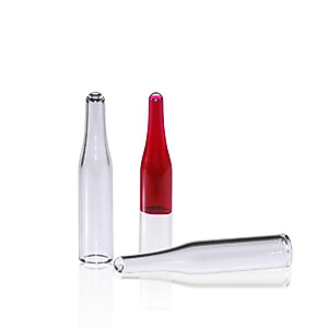 ALWSCI 300 ul Vial Inserts, 6x31 mm Glass, Conical Base, 100 pcs/pk