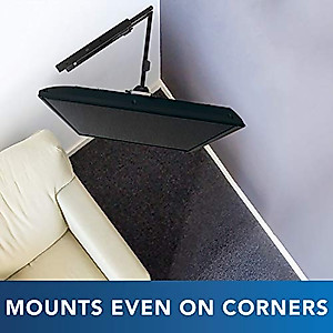 Mount-It! Long Arm TV Mount, Full Motion Wall Bracket with 40 inch Extension Articulating Arm, Fits Screen Sizes 42, 47, 50, 55, 60, 65, 70, 75, 80 Inch, VESA 800x400mm Compatible, Holds up to 110 lbs