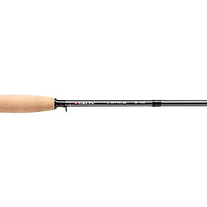 Greys Lance 9' 5wt Fly Fishing Rod, 4-Piece Intermediate Modulus Carbon Blank, Anodised Alloy Reel Seat, AAA Cork Handle