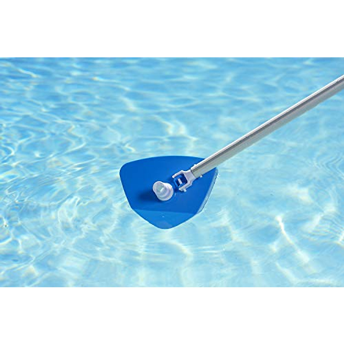 Poolmaster 18510 Triangle Vinyl Liner Swimming Pool Vacuum, Essential Collection,Neutral,Medium Blue