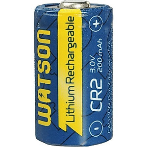 Watson CR2 Rechargeable Lithium Battery (3V, 200mAh)