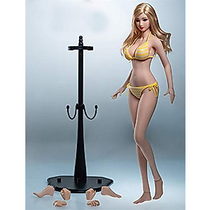 HiPlay TBLeague Seamless Action Figure Anime Girl Body Type and Large Bust 1:6 Scale S37(Pale, with Head)