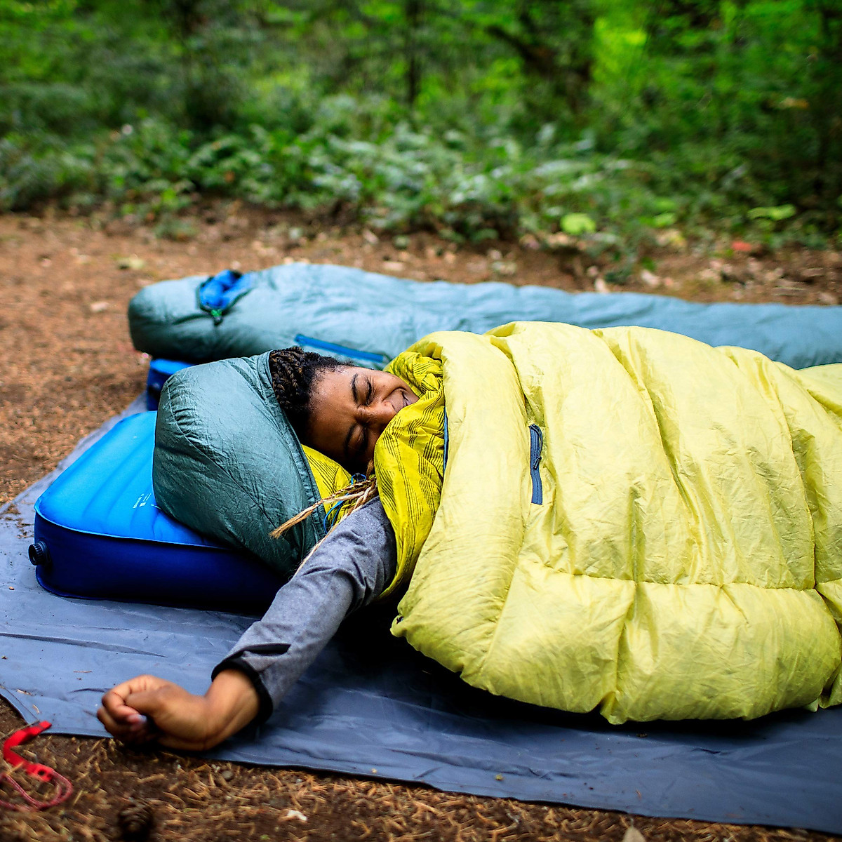 Therm-a-Rest MondoKing 3D Self-Inflating Camping Sleeping Pad, Large - 77 x 25 Inches, Lyons Blue