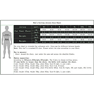 PSPORT Grid Men's Cycling Jersey Short Sleeve Bike Shirts with 3 Pocket Reflective