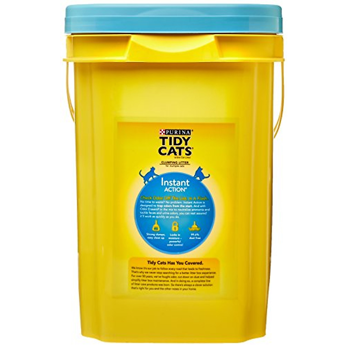 Tidy Cats Purina Instant Action Scoop Pail, 35 lb